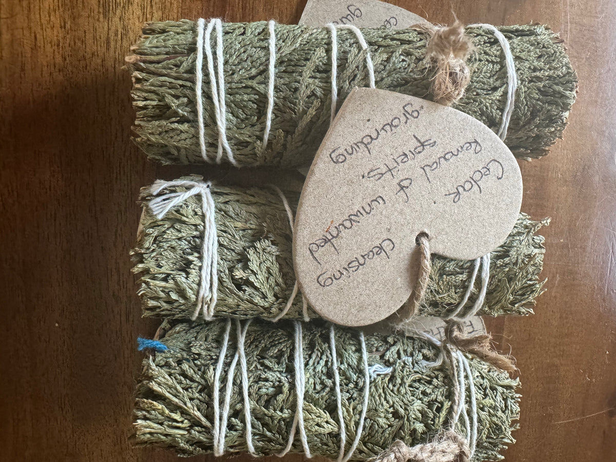 Cedar Smudge – Earth Vibrations
