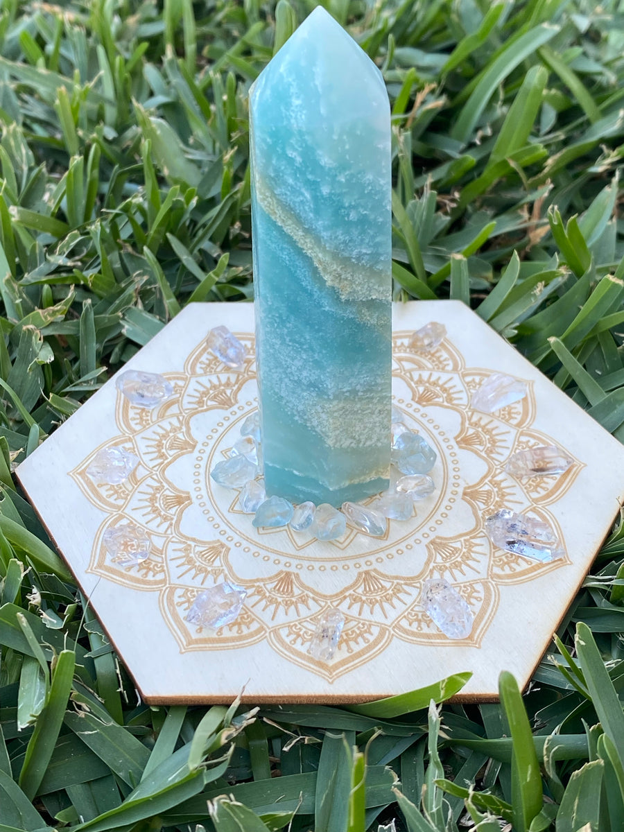 Mandala Gridding Plate – Earth Vibrations