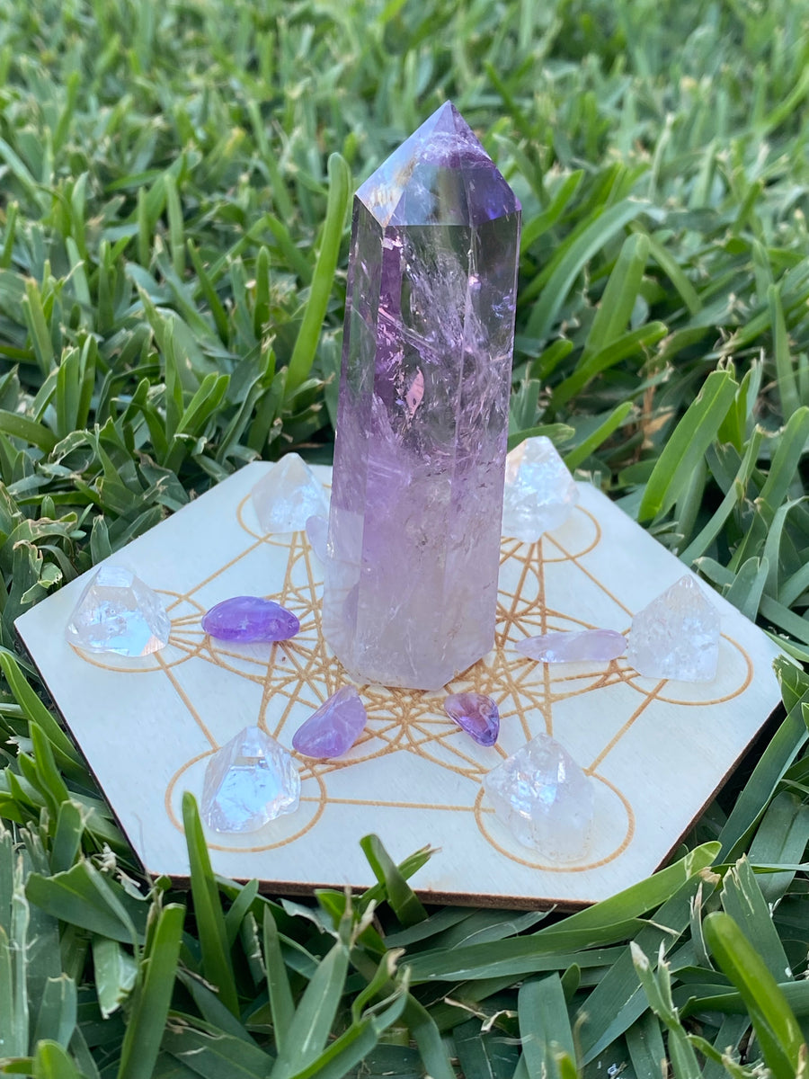 Metatrons Cube Gridding Plate – Earth Vibrations